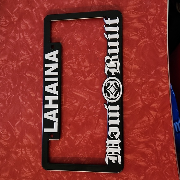 Other | Nwt Lahaina Mauibuilt License Plate Frame New | Poshmark